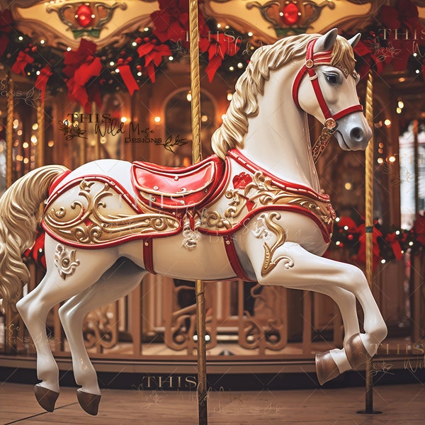 Christmas Carousel - Etsy