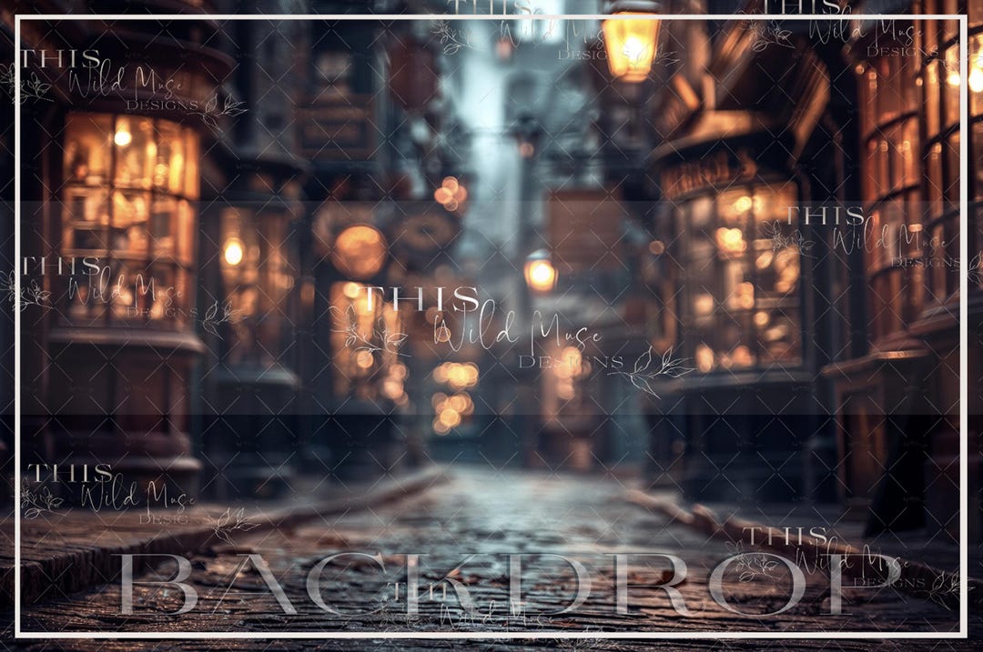 Wizard/witch Alley, Magical Shopping, Wizards & Witches, Cobblestone ...