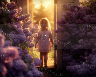 Digital Backdrop Lilac - Etsy