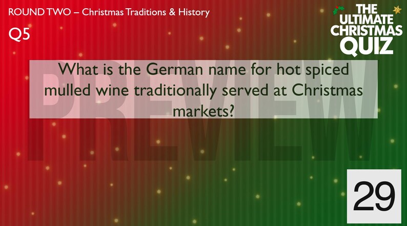 The Ultimate Christmas Quiz: Holiday Xmas Trivia Pub Quiz Powerpoint ...