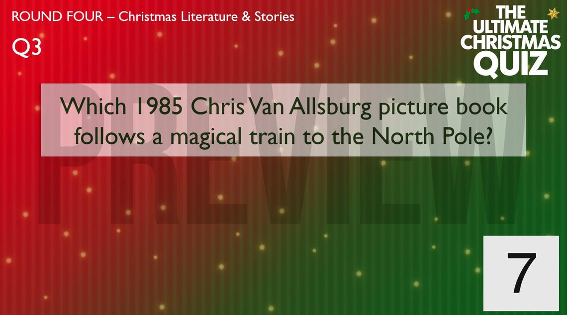 The Ultimate Christmas Quiz: Holiday Xmas Trivia Pub Quiz Powerpoint ...