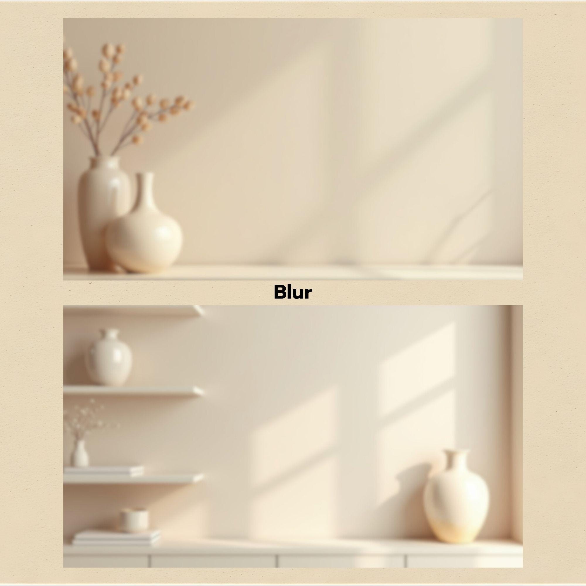 Neutral Zoom Background Set of 4 – 2026 | Minimal Beige Home Office ...