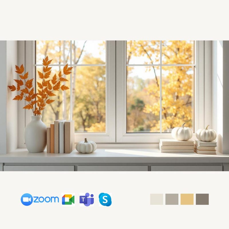 Fall Office Background - Etsy