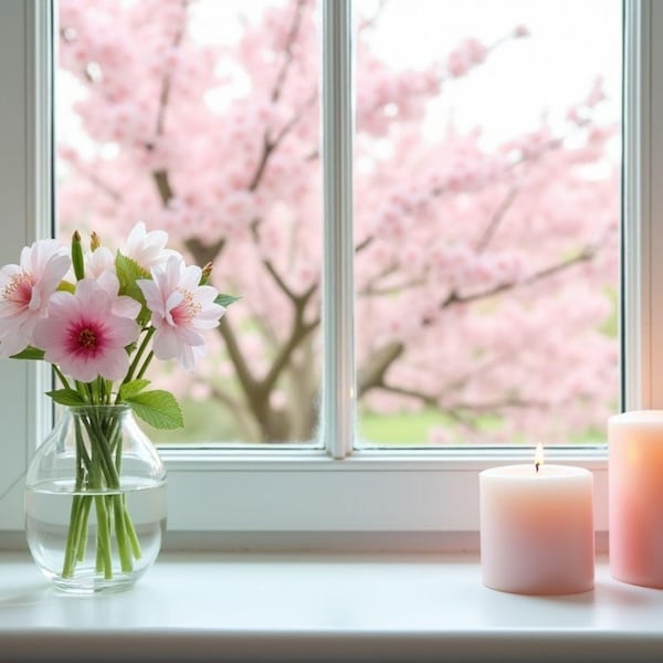 Spring Window Teams Background - Etsy