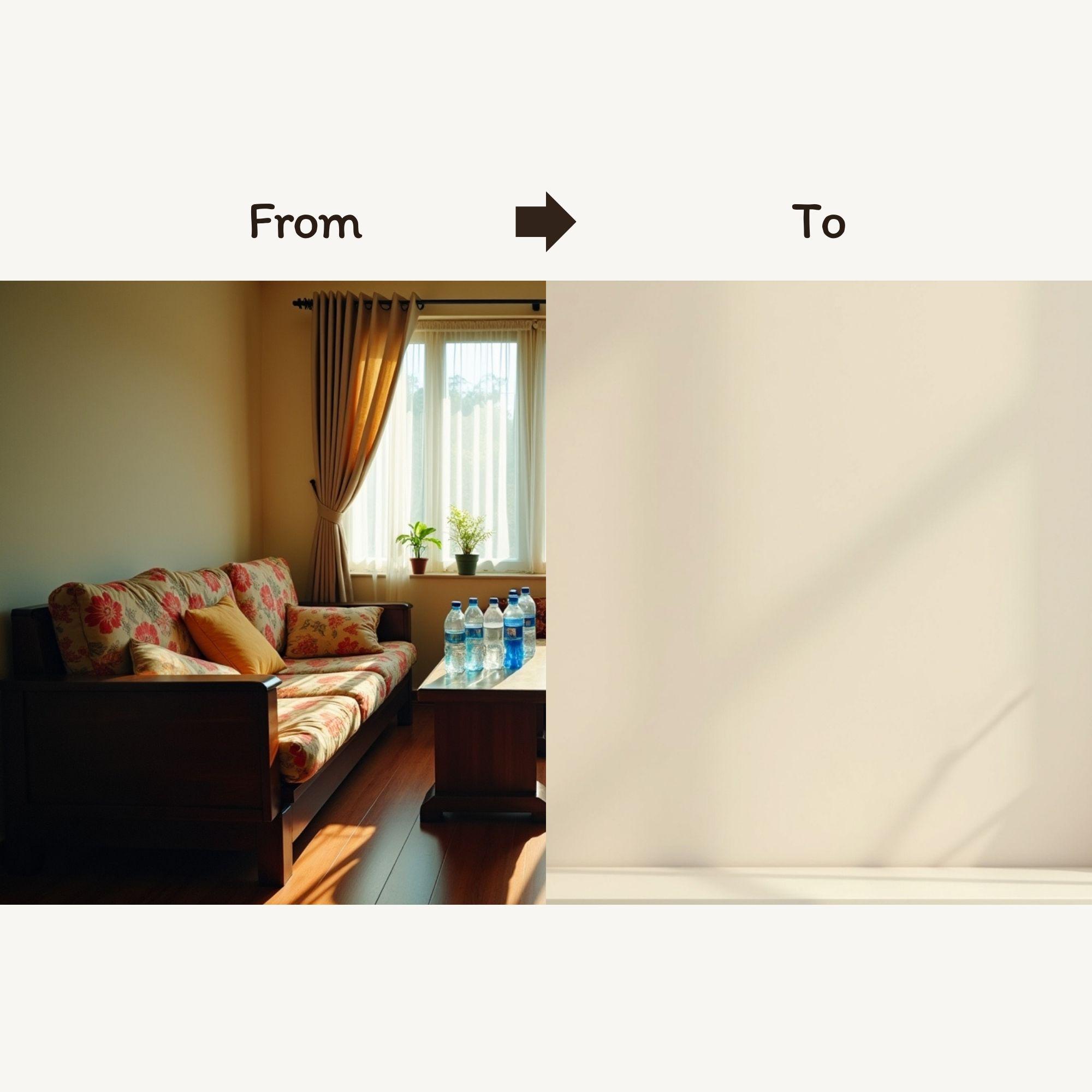 Neutral Zoom Background Set of 4 – 2026 | Minimal Beige Home Office ...
