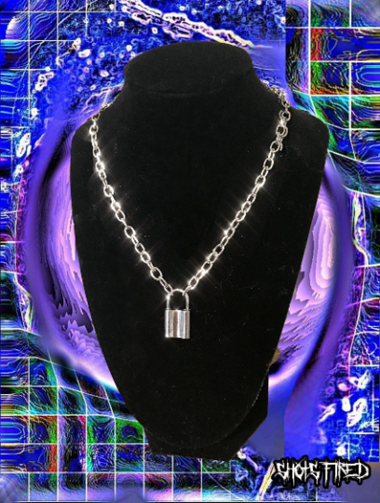 Got It on Lock Padlock Chain Necklace | Etsy