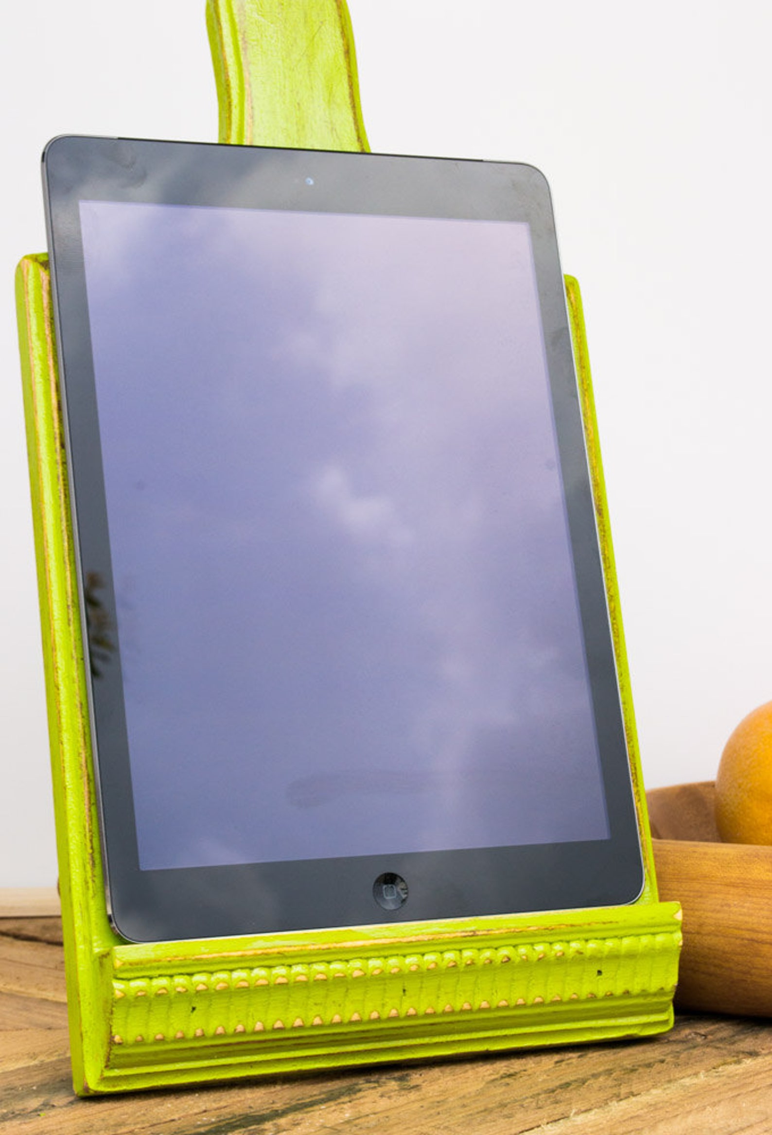 Wood Kitchen Ipad Stand Ipad Organizer - Etsy