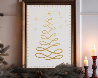 Christmas Wall Decor | Christmas Printable Wall Art | Holiday Decor ...