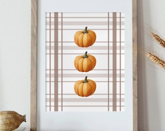Hello Fall Print | Unframed Physical Print | Fall Decor | Autumn ...
