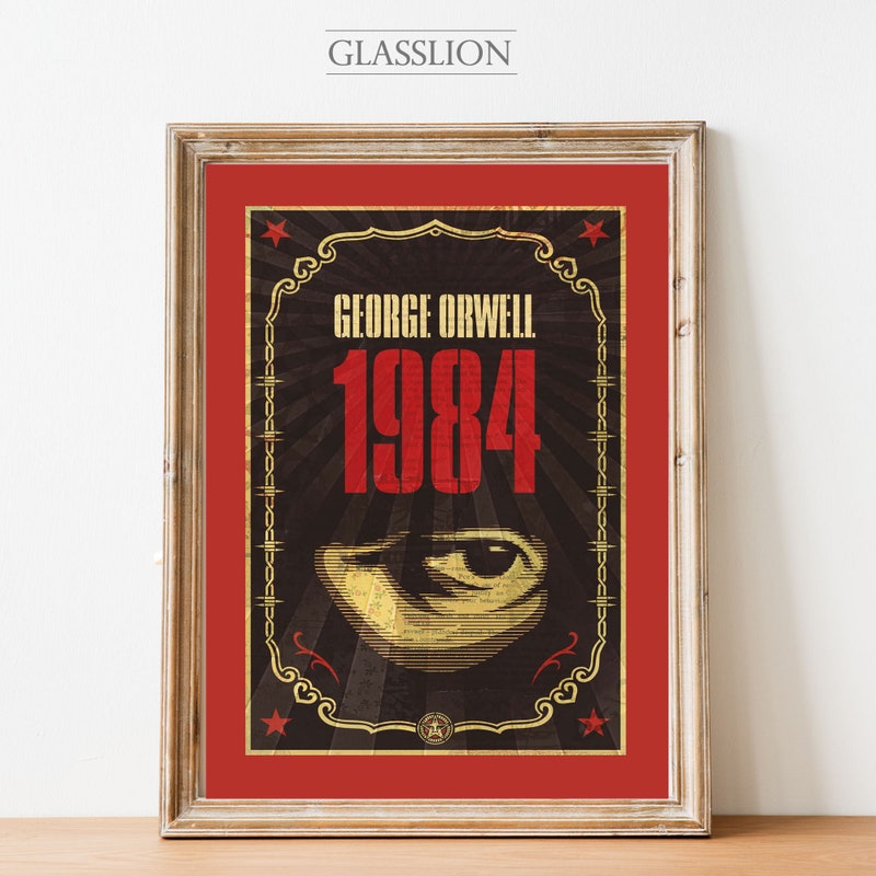 1984 George Orwell Poster - Etsy