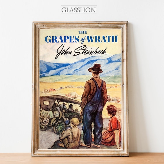 The Grapes Of Wrath Book Cover