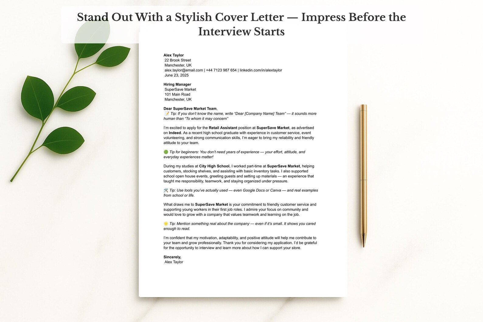 Simple Resume Template Bundle for Any Job | ATS Friendly Resume | Word ...