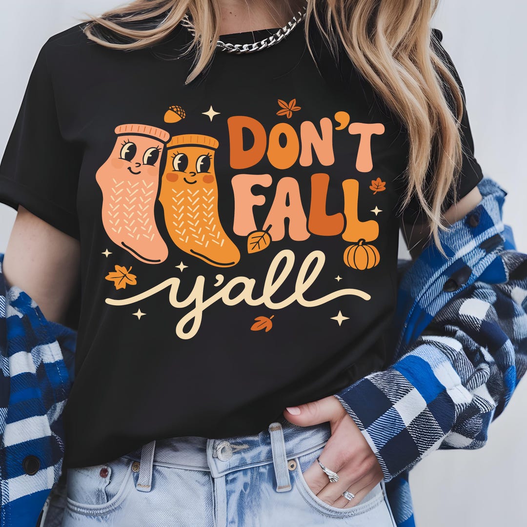 Don't Fall Y'all Png Svg, Fall Nurse Png, Nurse Svg, Thanksgiving Nurse ...