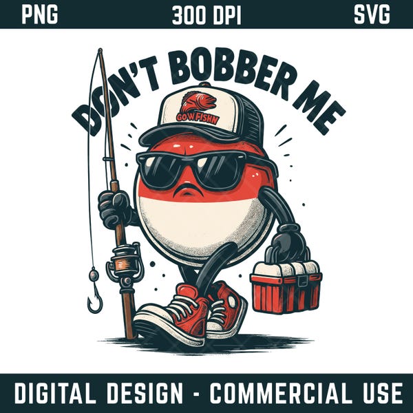 Bobber Svg - Etsy