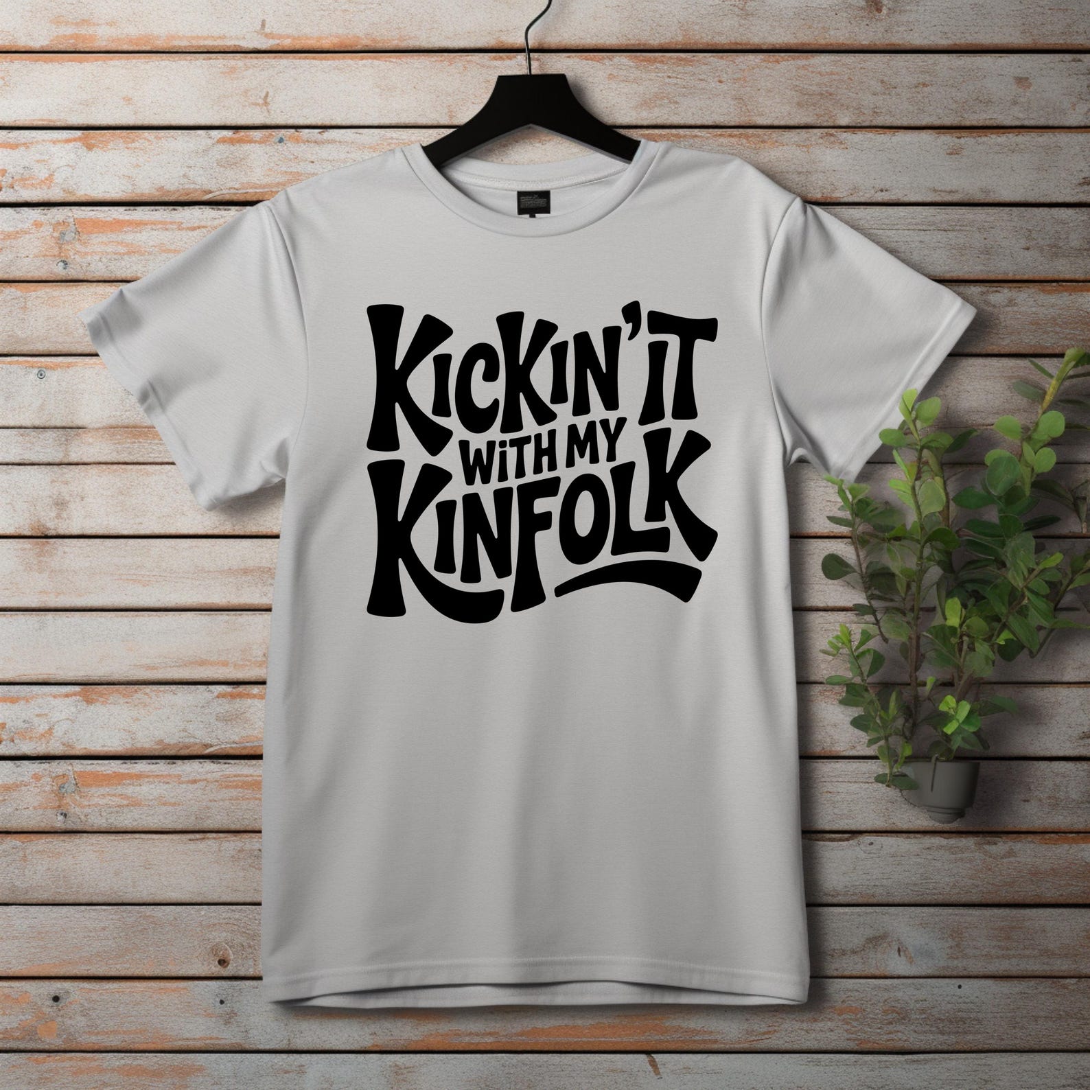 Kickin' It With My Kinfolk Design, Family Reunion Svg, Kickin It With ...