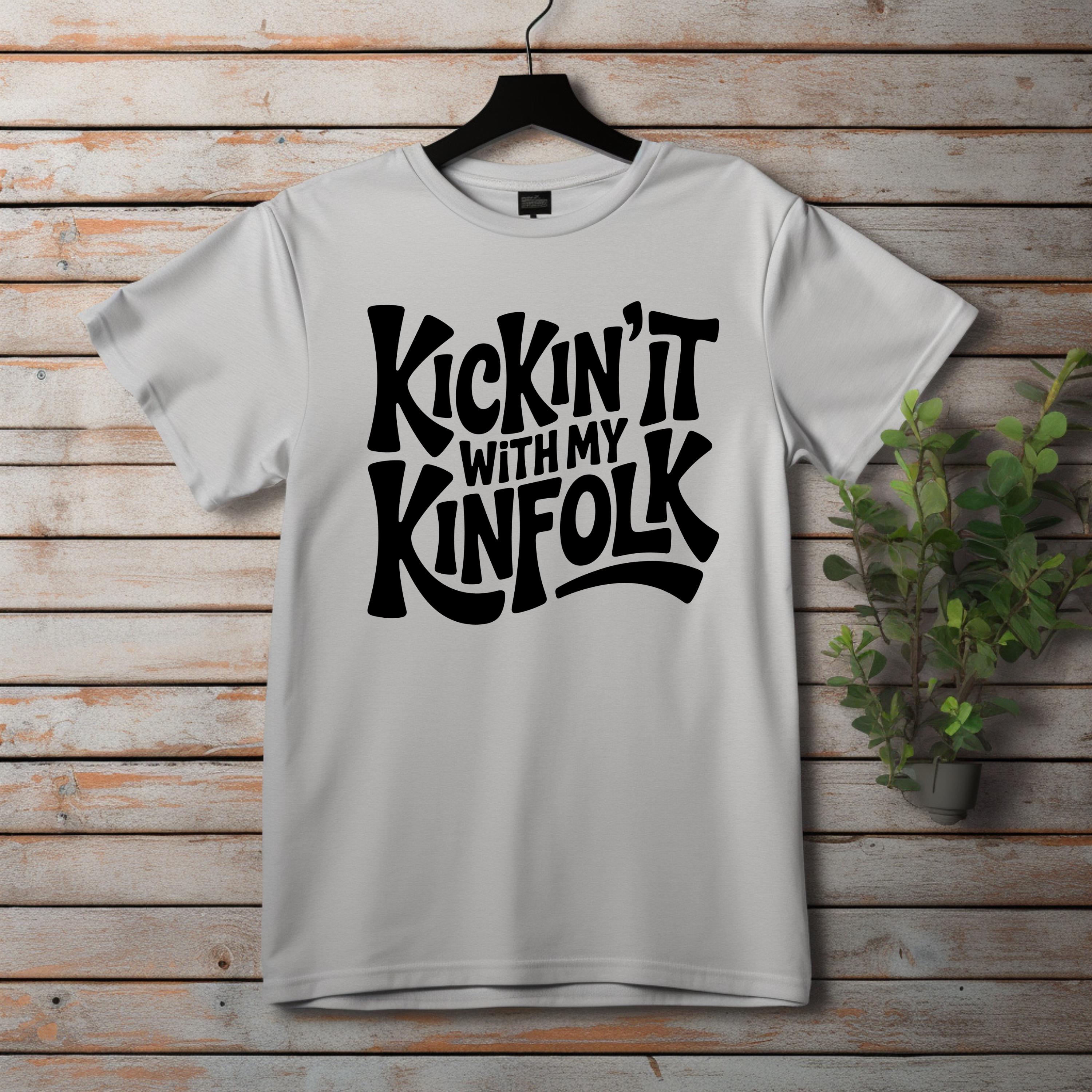 Kickin' It With My Kinfolk Design, Family Reunion Svg, Kickin It With ...