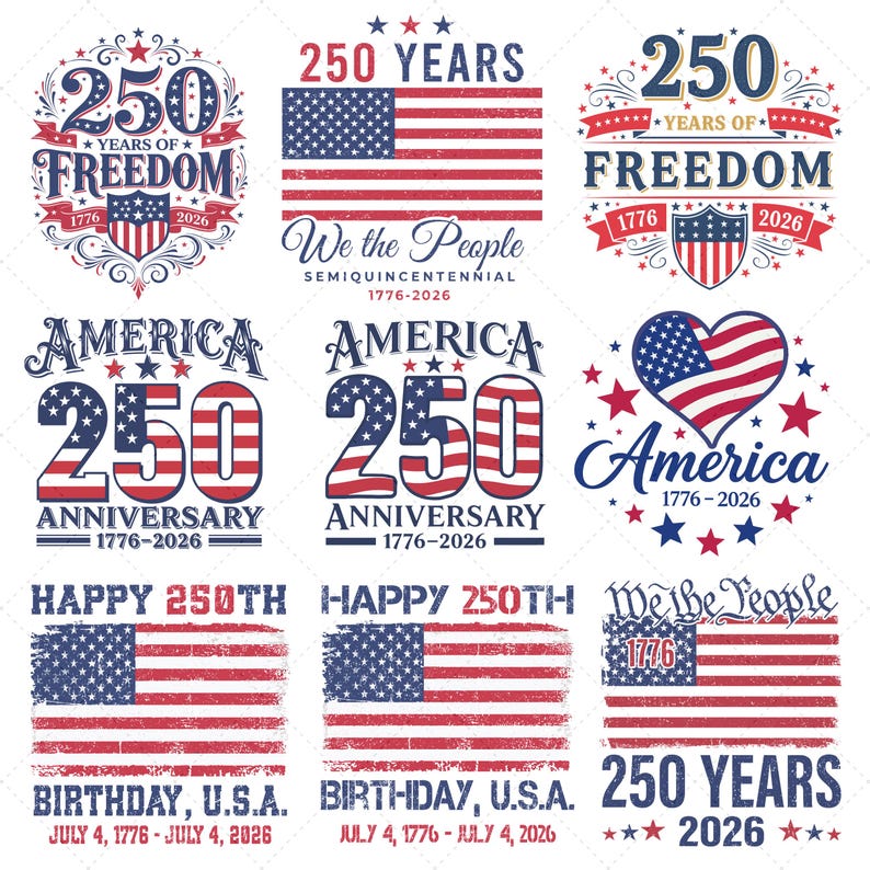 USA 250th Anniversary Png, 250th Anniversary of the United States ...