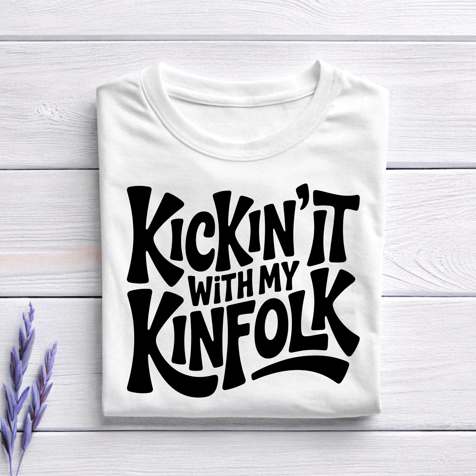 Kickin' It With My Kinfolk Design, Family Reunion Svg, Kickin It With ...
