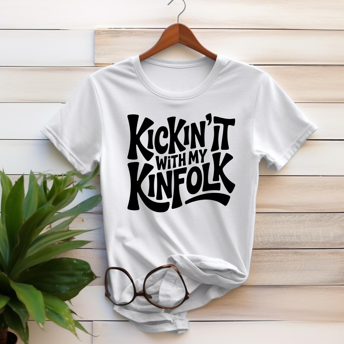 Kickin' It With My Kinfolk Design, Family Reunion Svg, Kickin It With ...