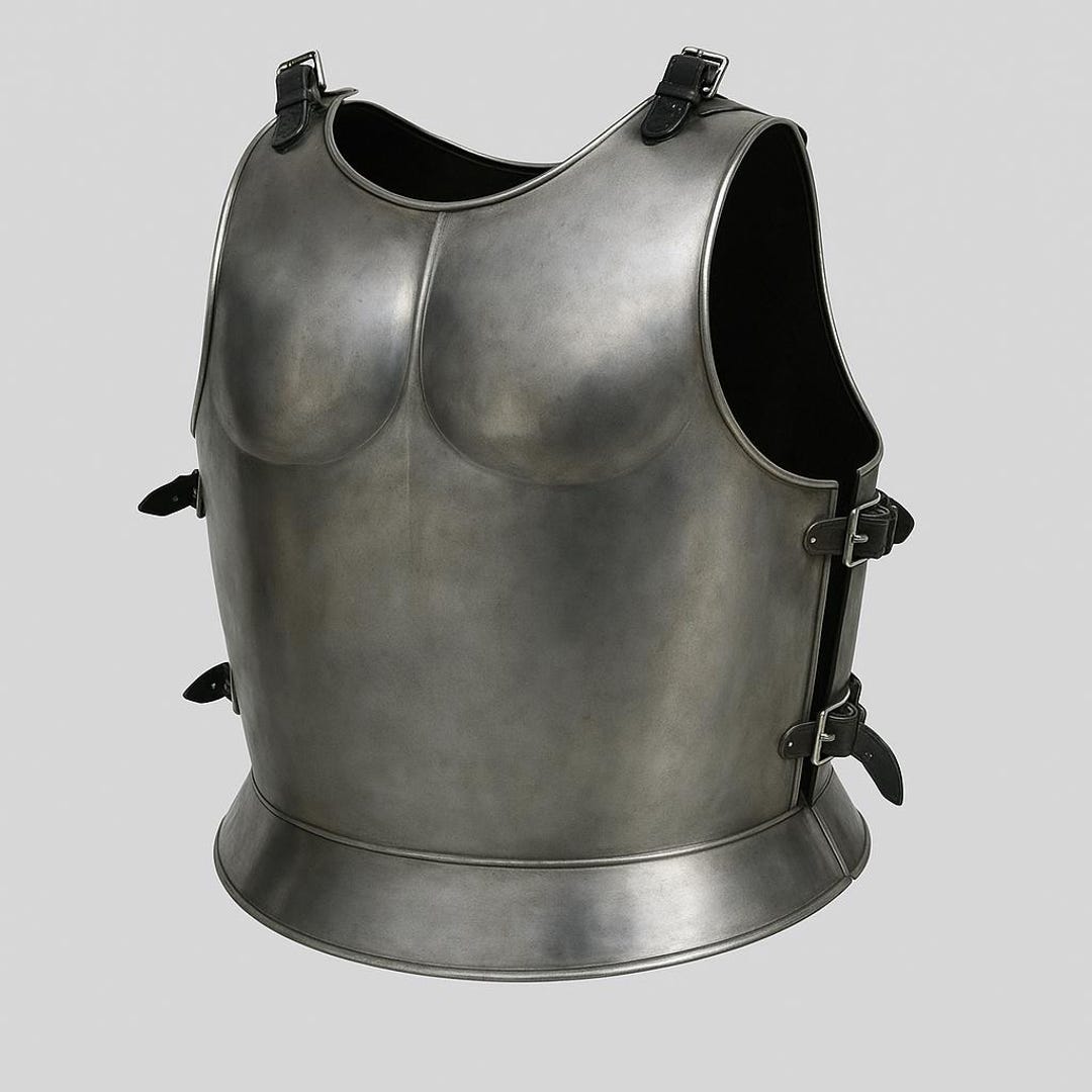 Medieval Knight Armor Breastplate - Medieval Steel Cuirass Armor Gothic ...