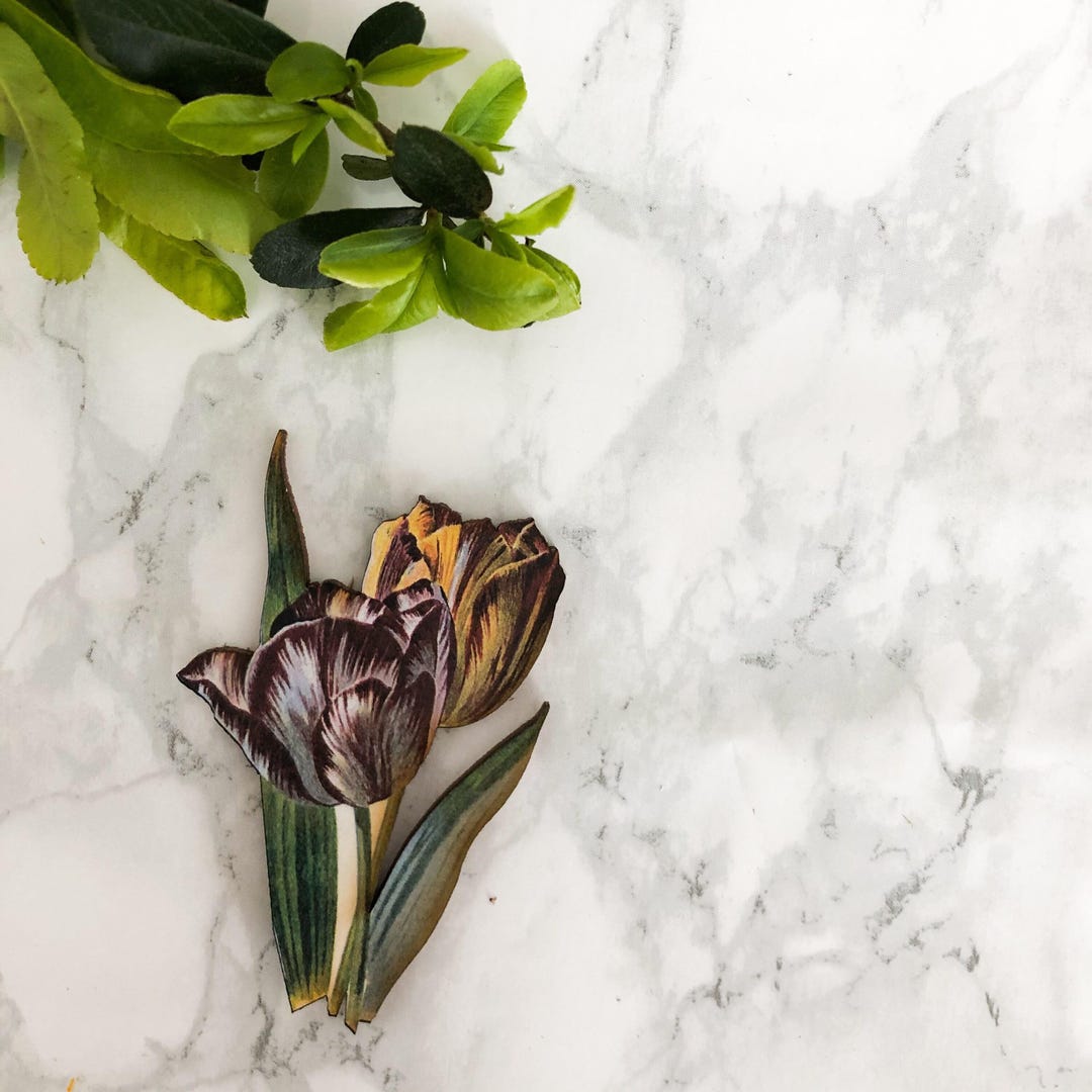 Tulips Wooden Cutout. for Crafting and Hobbies. - Etsy