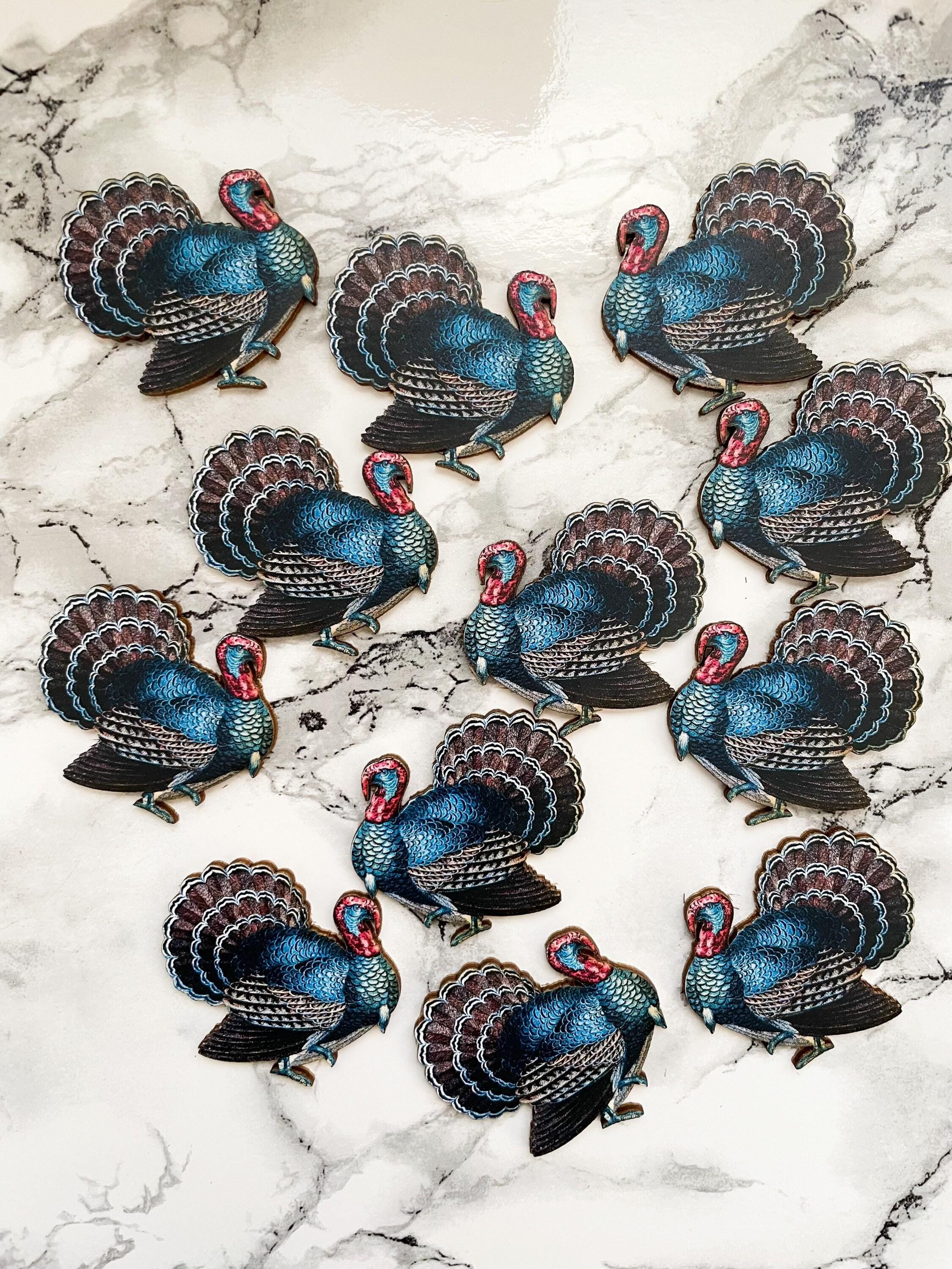 Turkey, Big Bird. Wooden Cutout. for Crafting, Hobbies, Jewelry Making ...