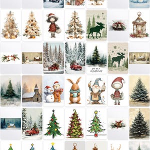 50 Holiday Greeting Cards for Teachers. Kindergarten - Christmas & New ...