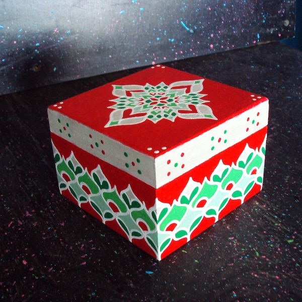 Hand Painted Box - Etsy