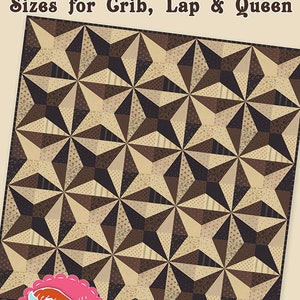 Dancing Stars Quilt Pattern by It's Sew Emma Patterns - Etsy