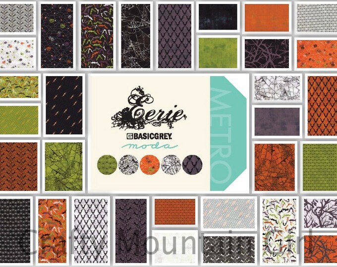 Eerie Charm Pack by Basicgrey for Moda - Etsy