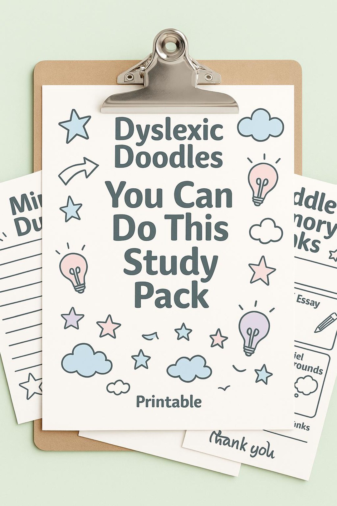 Dyslexic Planner You Can Do This – Dyslexia-friendly Study Pack ...
