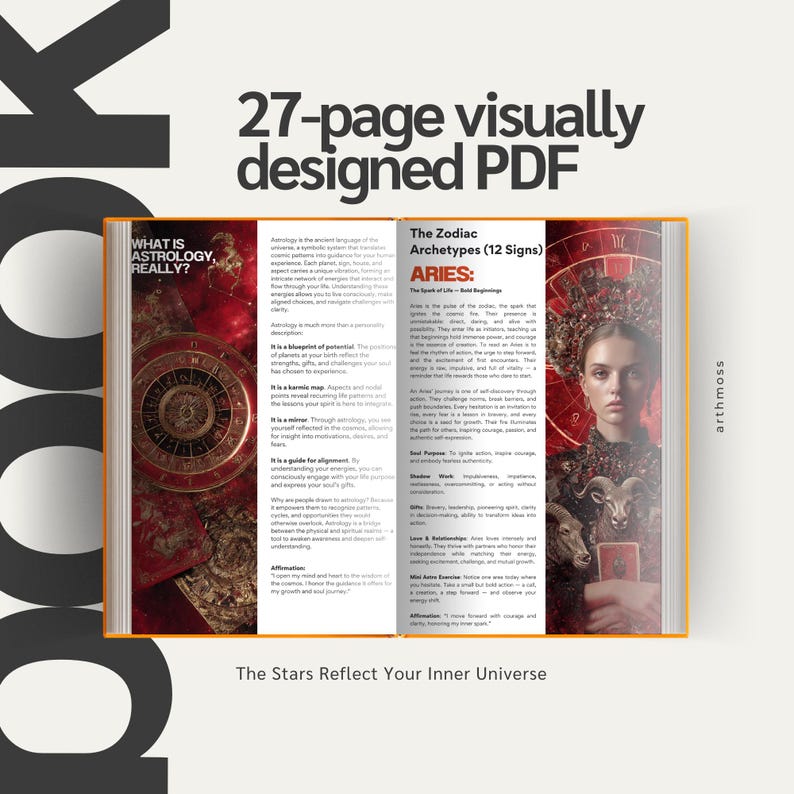 Guia em formato de e-book da Arte da Astrologia: Desvende seu Poder ...
