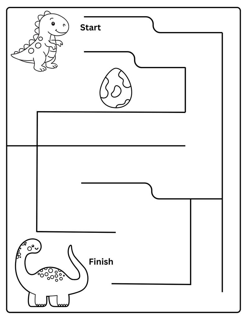 Simple Mazes! 9 Mazes in PDF Print Format - Etsy