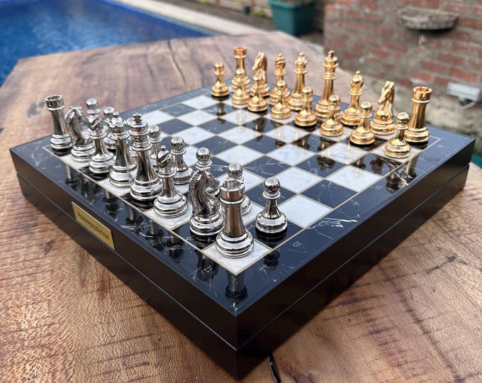 Vip Chess Set - Anniversary Gifts for Him - Personalized Anniversary ...