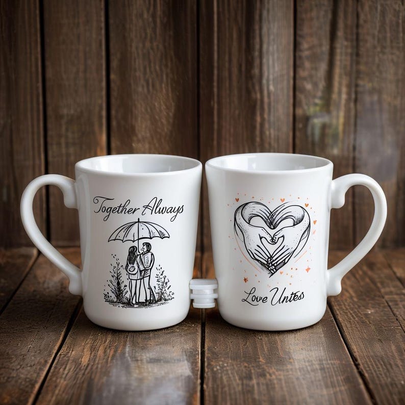 Couple Mug Design (together Always) - Etsy