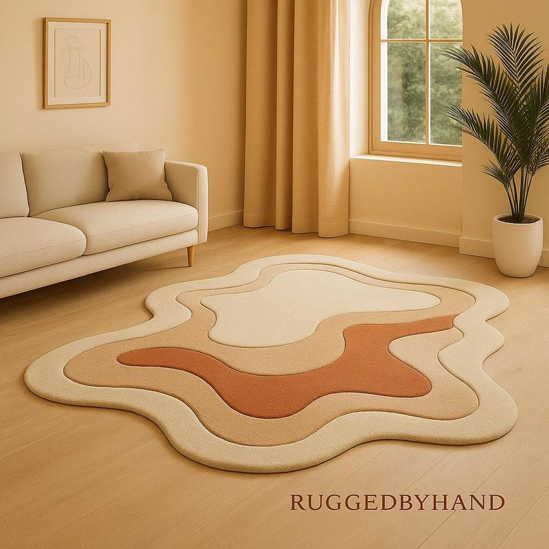 Blob Rug - Etsy