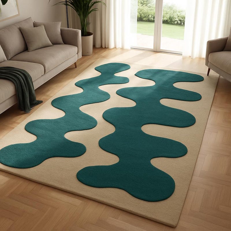 Wavy Rug - Etsy