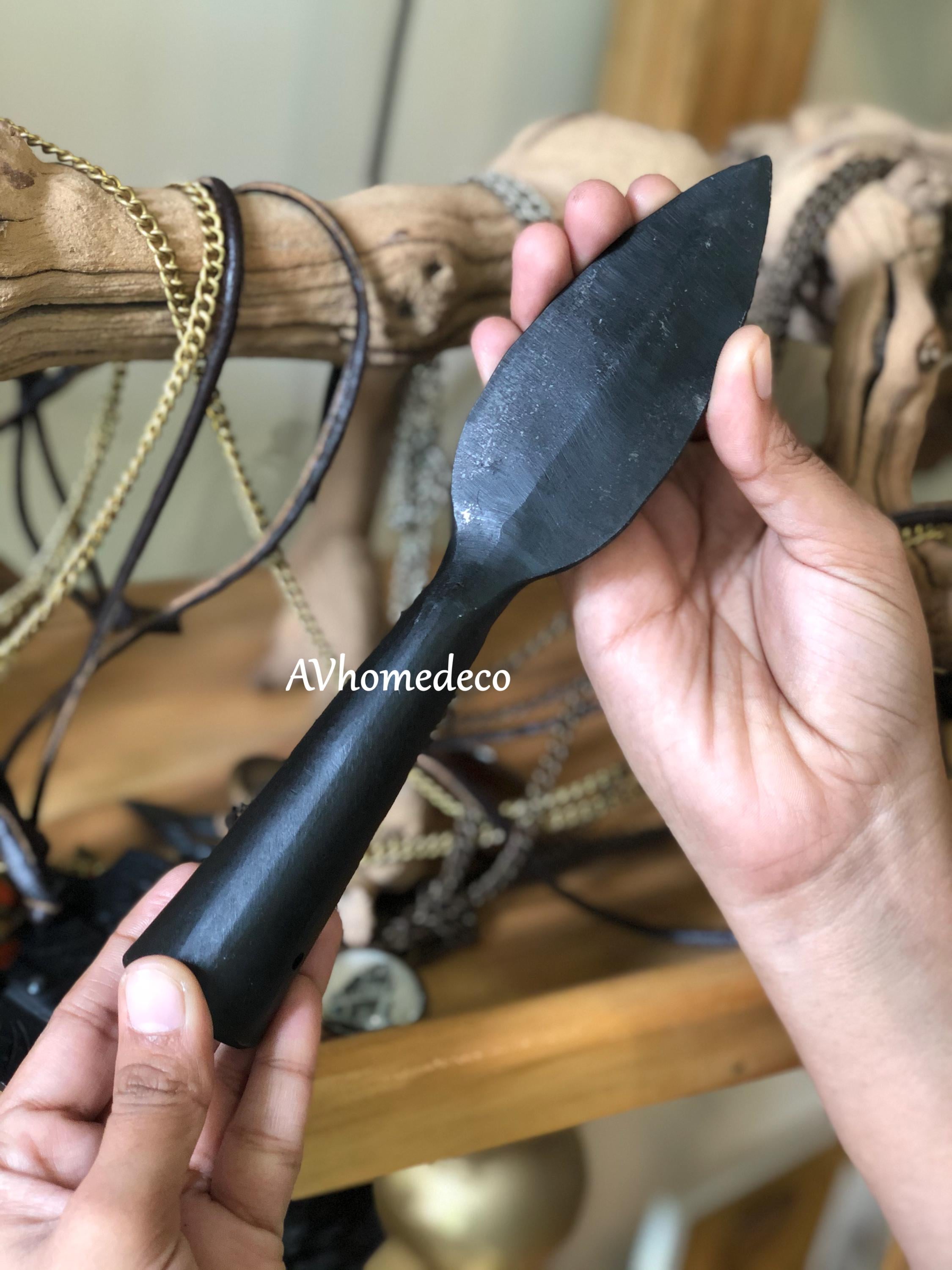 Viking Spear Head Roman Reproduction 8" Viking Spearpoint SCA LARP ...