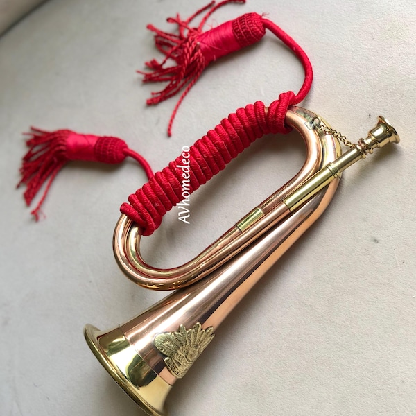 Vintage Military Bugle - Etsy UK