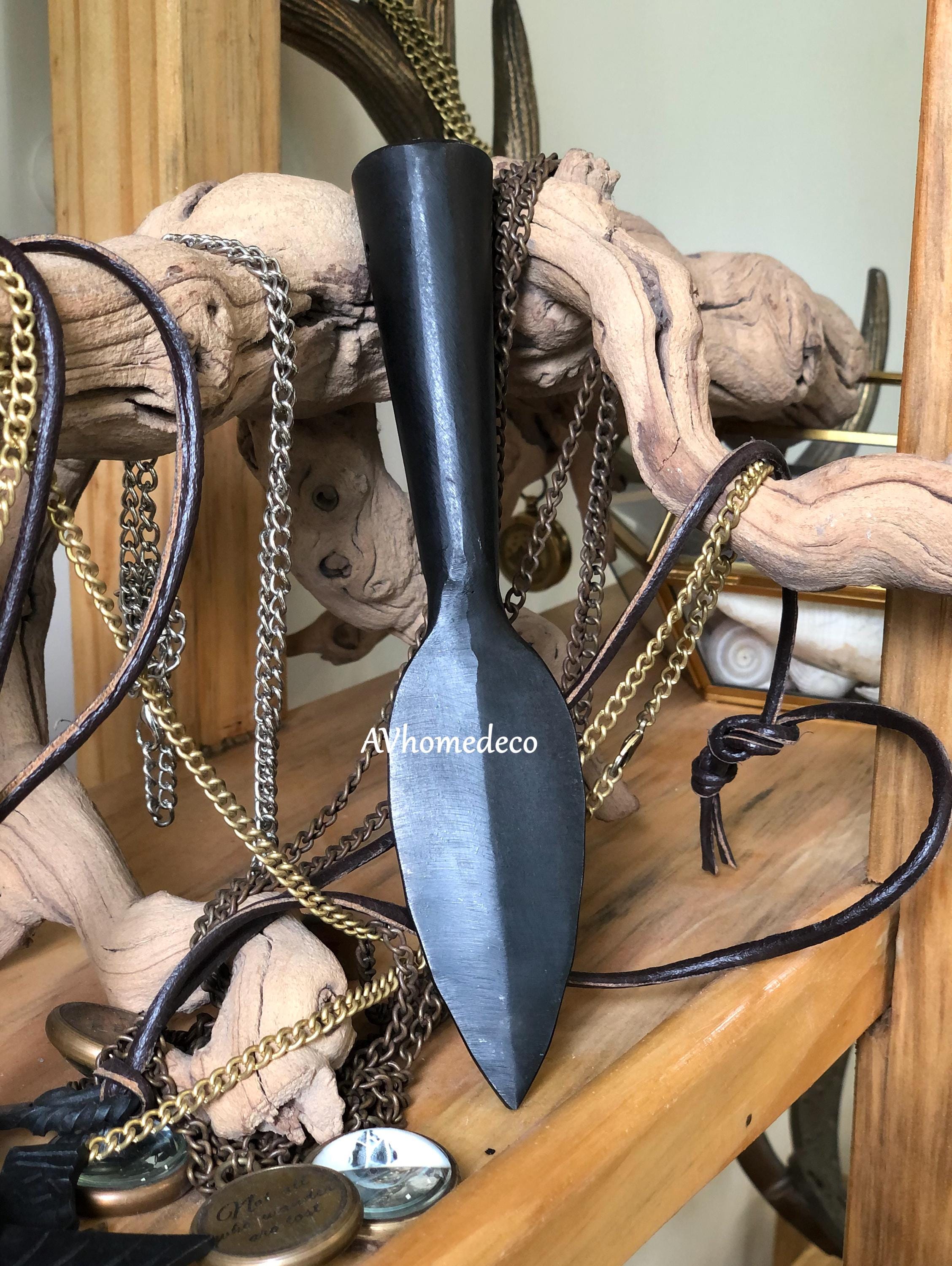 Viking Spear Head Roman Reproduction 8" Viking Spearpoint SCA LARP ...
