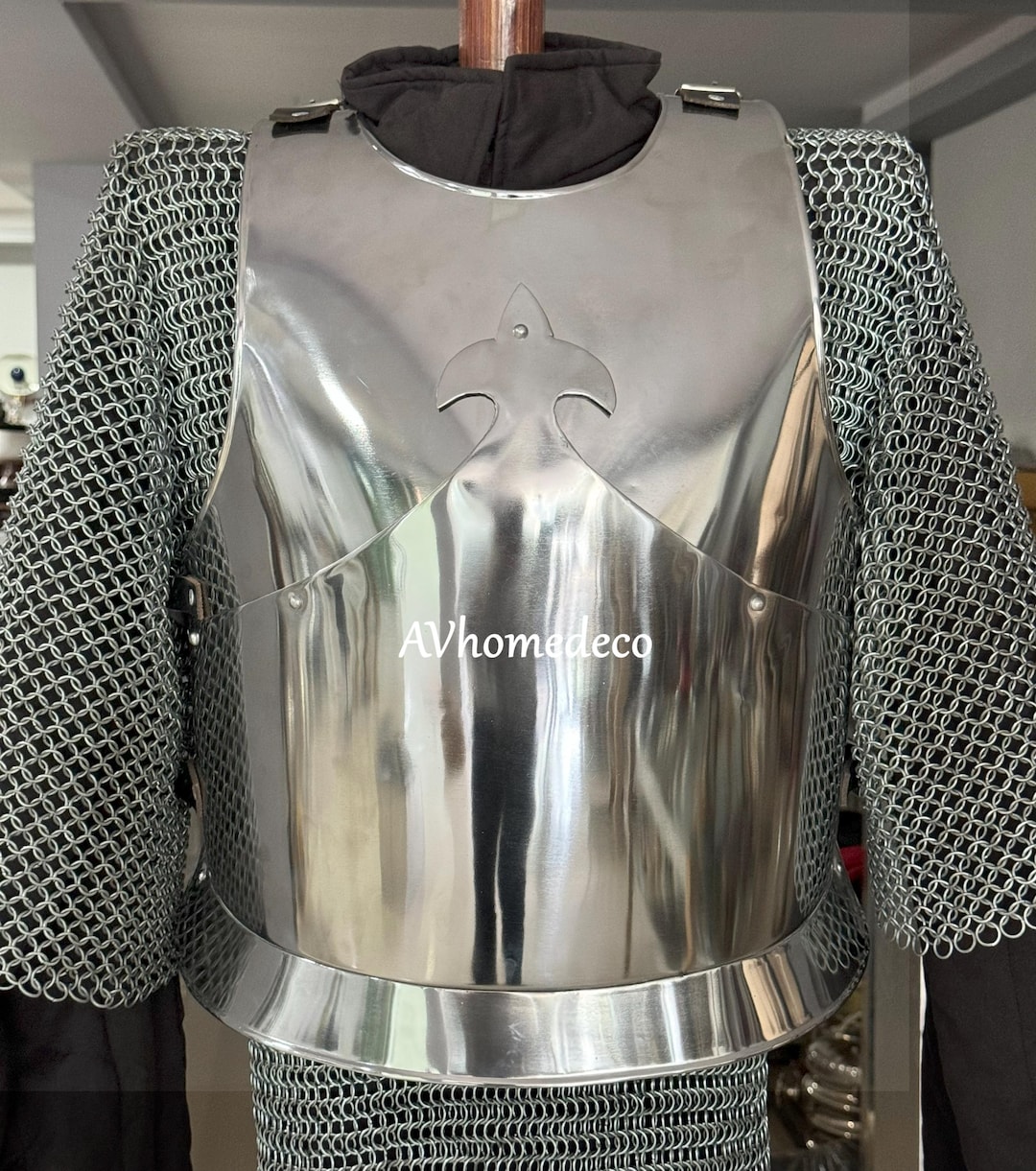 Medieval Armor Breastplate Costume Steel Chest Plate Knight Armour ...