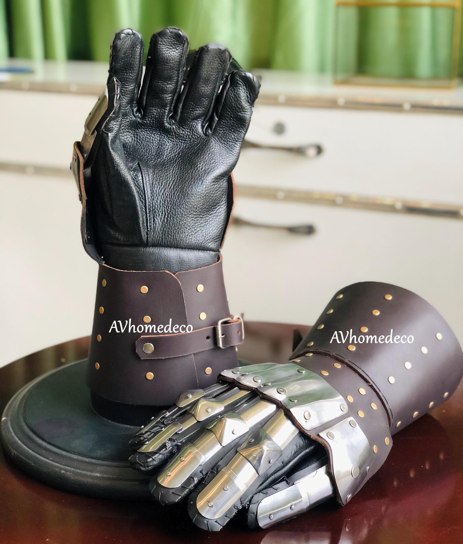 Medieval Gauntlets Hand Protection Armour Brigandine Armor Protection ...