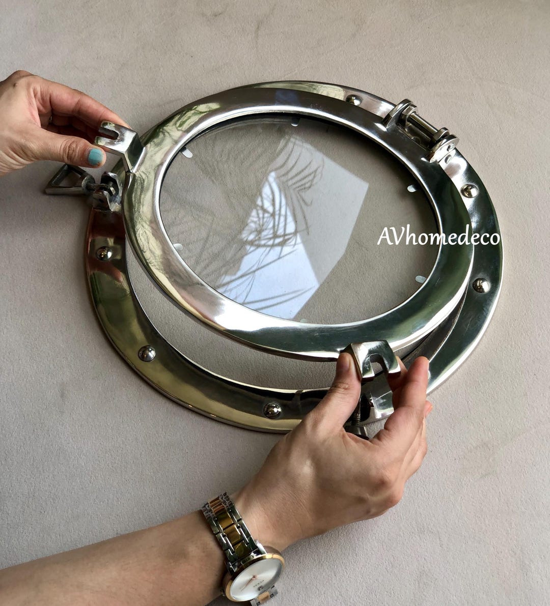 Decorative Porthole - Maritime Ships Boat Decor Nautical, Wall Window ...