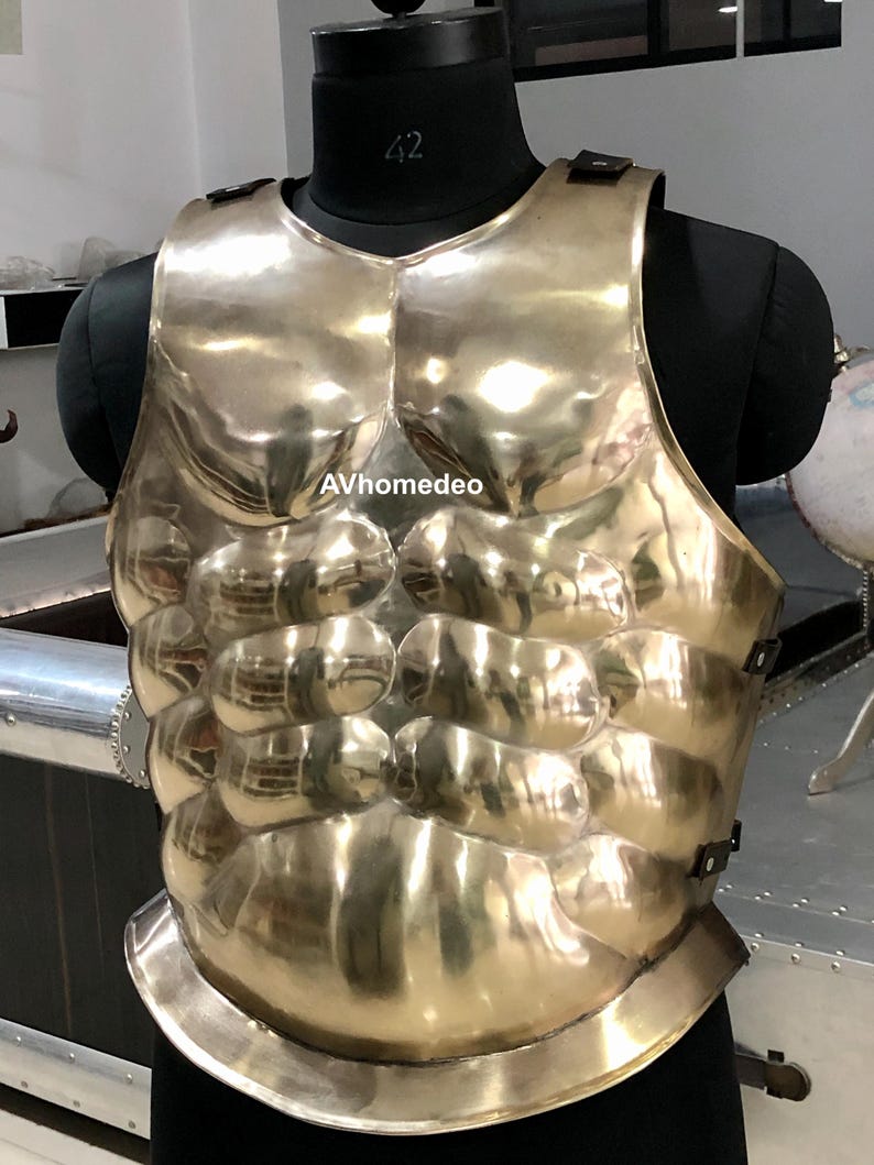 Medieval Roman Greek Muscle Armor Cuirass Steel Body Armor for ...