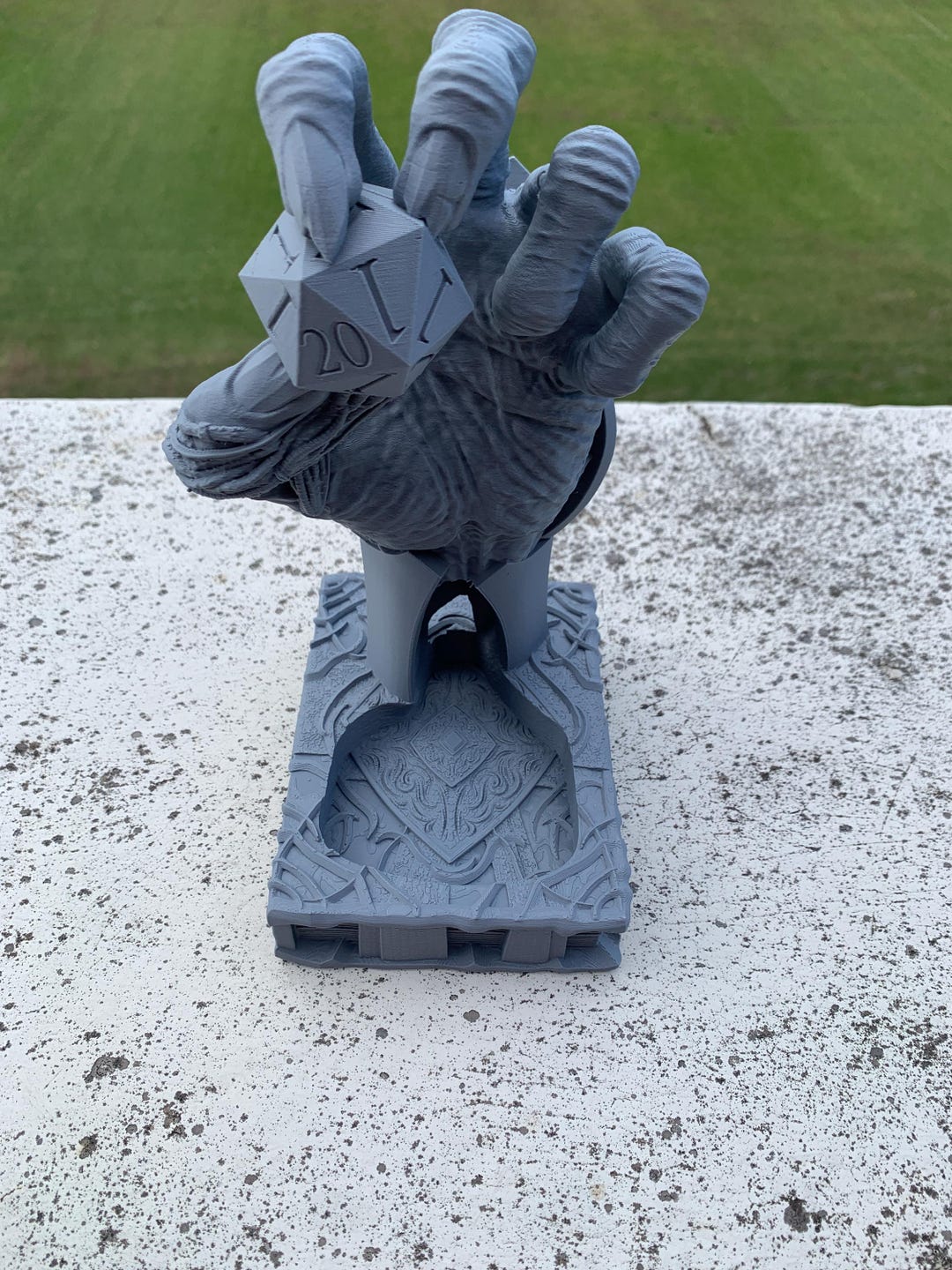 Hand of Vecna Dice Tower: 3D Printed D&D Gaming Accessory - Etsy