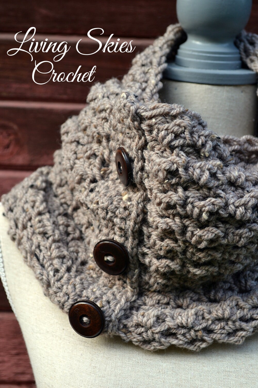 Crochet Pattern Felicity Infinity Cowl - Etsy