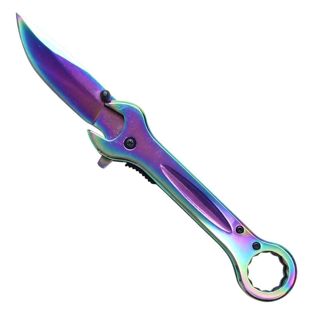 Very Cool Car Mechanic Wrench Folding Knife Great Gift for Him Her ...