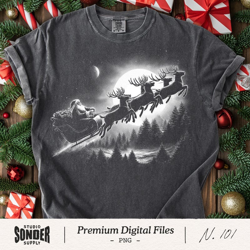 White Snow Santa Clause - Etsy