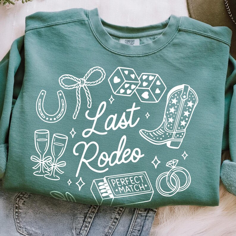 Last Rodeo SVG, Bachelorette Party Shirt Design, Western Cowgirl PNG ...