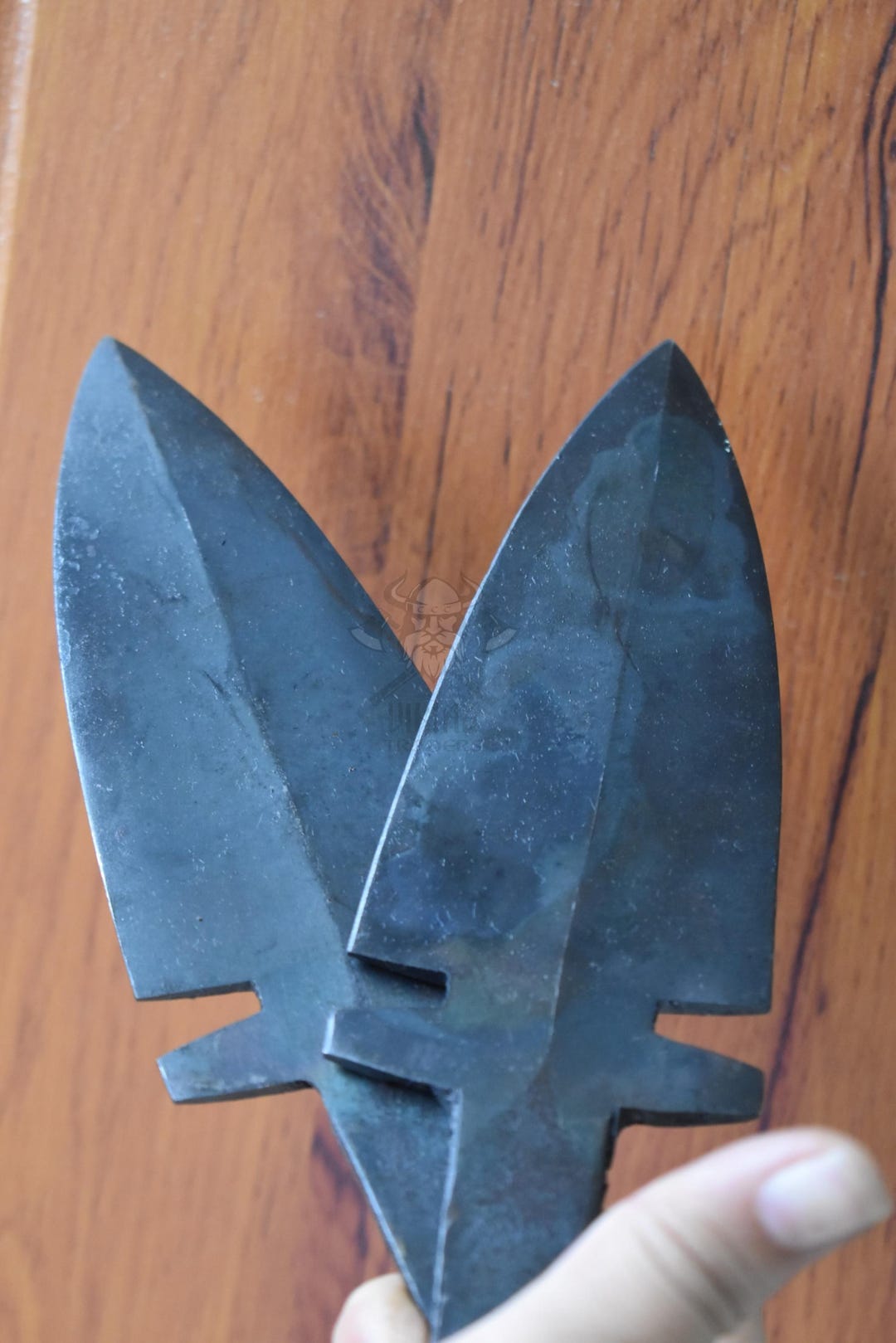 Hand Forged Steel Arrowheads: Medieval Bronze Age Style, Pack of 2 - Etsy